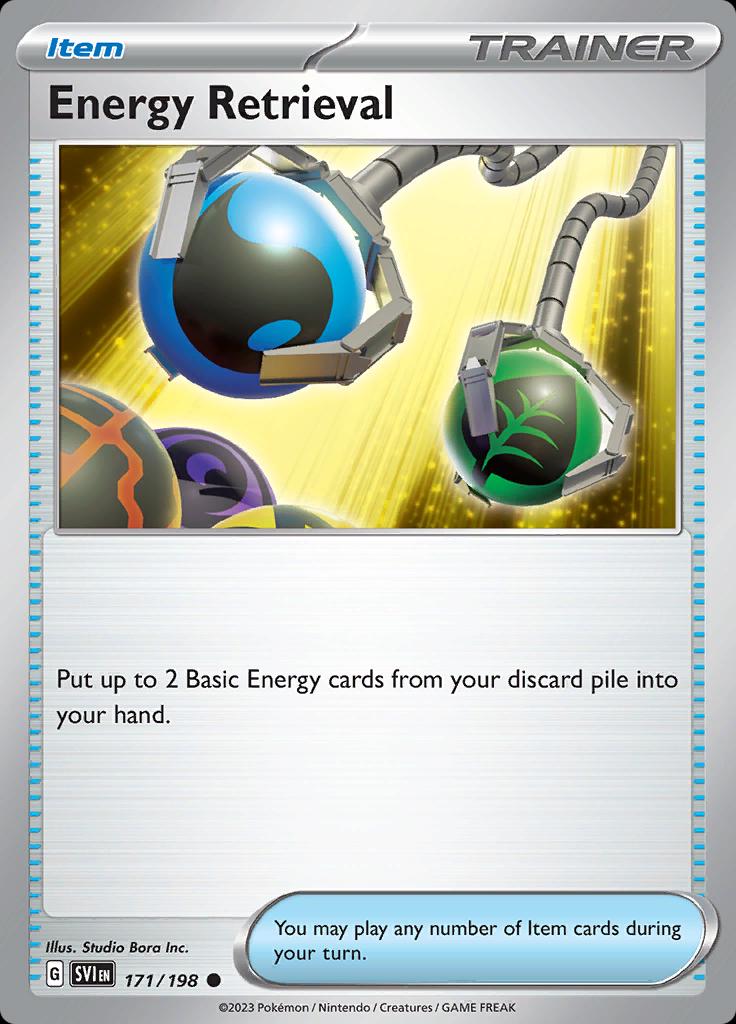 Energy Retrieval #171 Prices | Pokemon Scarlet & Violet | Pokemon Cards