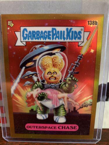 OUTERSPACE CHASE [Gold] #138b Prices | 2021 Garbage Pail Kids Chrome ...