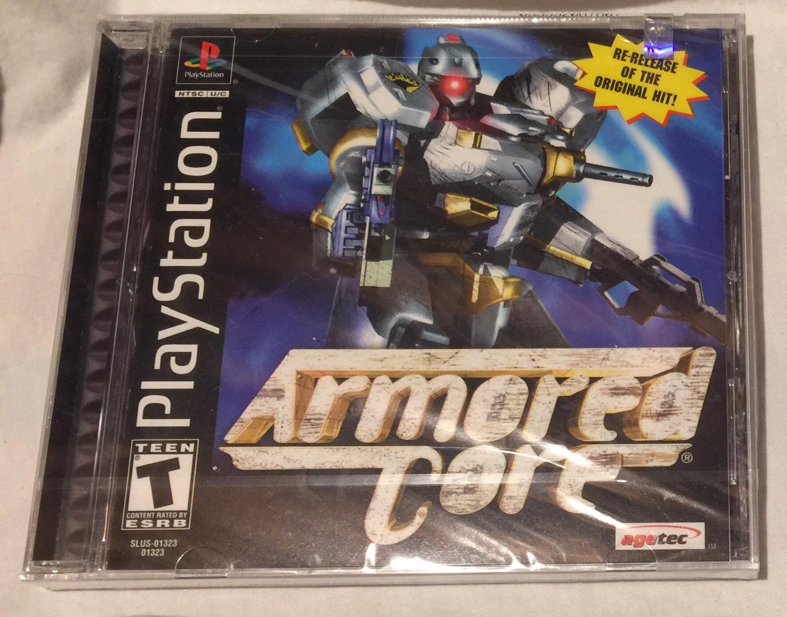 Armored Core [Agetec Re-Release] | New Item, Box, and Manual | Playstation