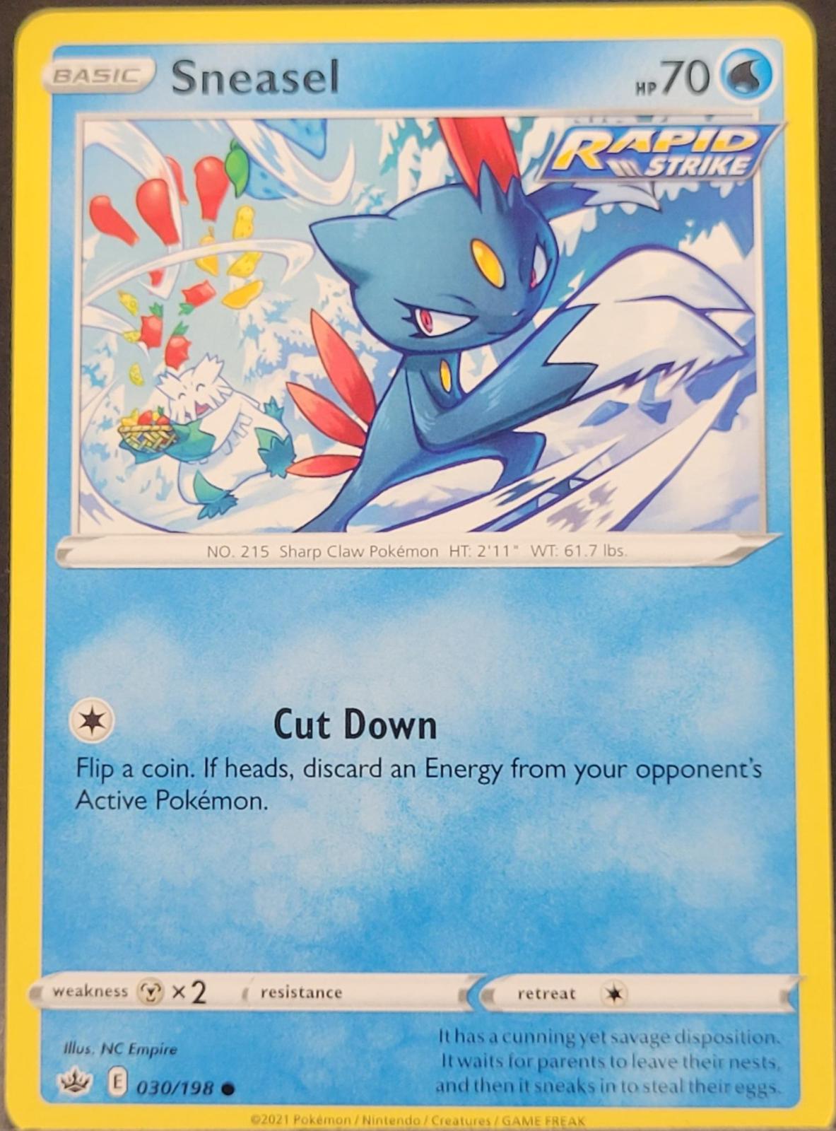 Sneasel #30 Prices | Pokemon Chilling Reign | Pokemon Cards