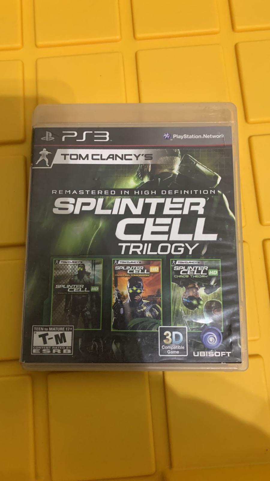 Splinter Cell Classic Trilogy HD | Item, Box, and Manual | Playstation 3