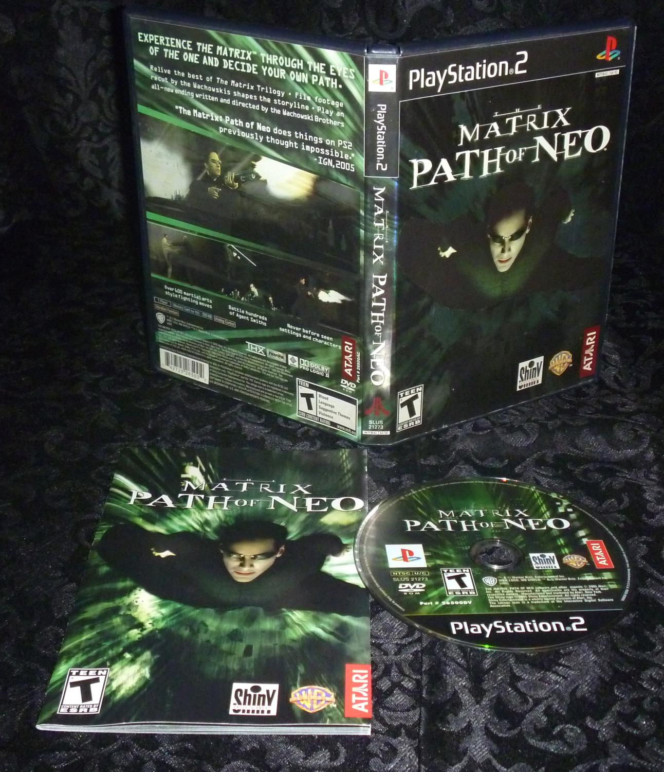 The Matrix Path of Neo | Item, Box, and Manual | Playstation 2