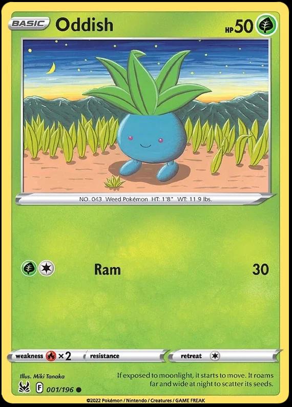 Oddish #1 Prices | Pokemon Lost Origin | Pokemon Cards
