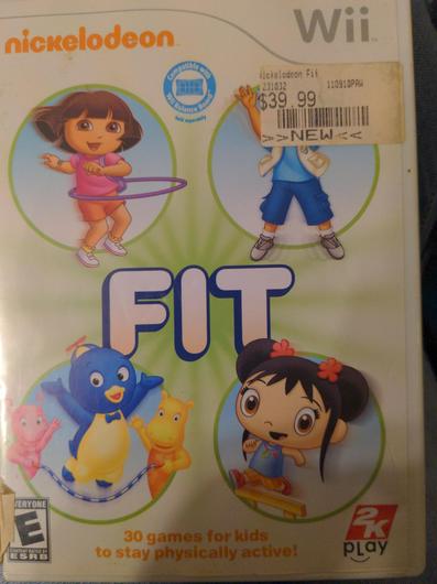 Nickelodeon Fit | Item, Box, and Manual | Wii