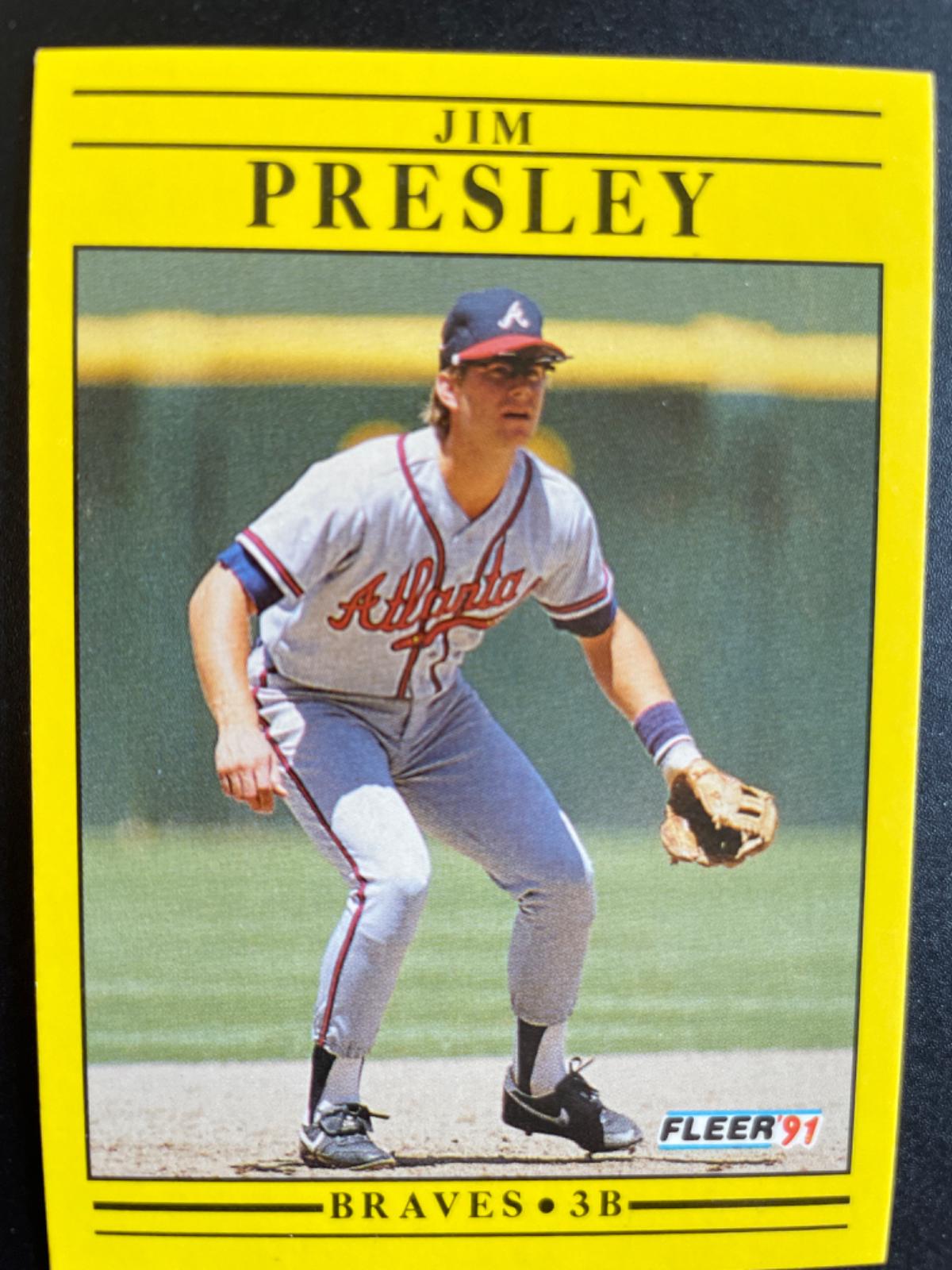 Jim Presley | Ungraded | 1991 Fleer