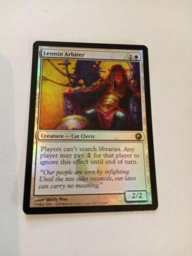 Leonin Arbiter [Foil] Prices | Magic Scars of Mirrodin | Magic Cards