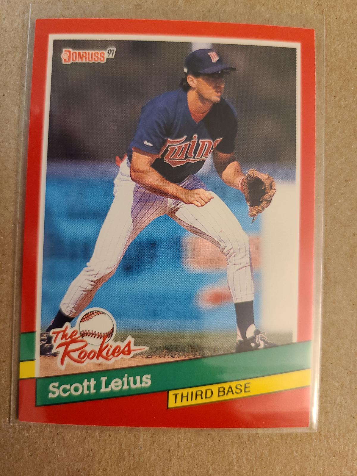 Scott Leius | Ungraded | 1991 Donruss Rookies