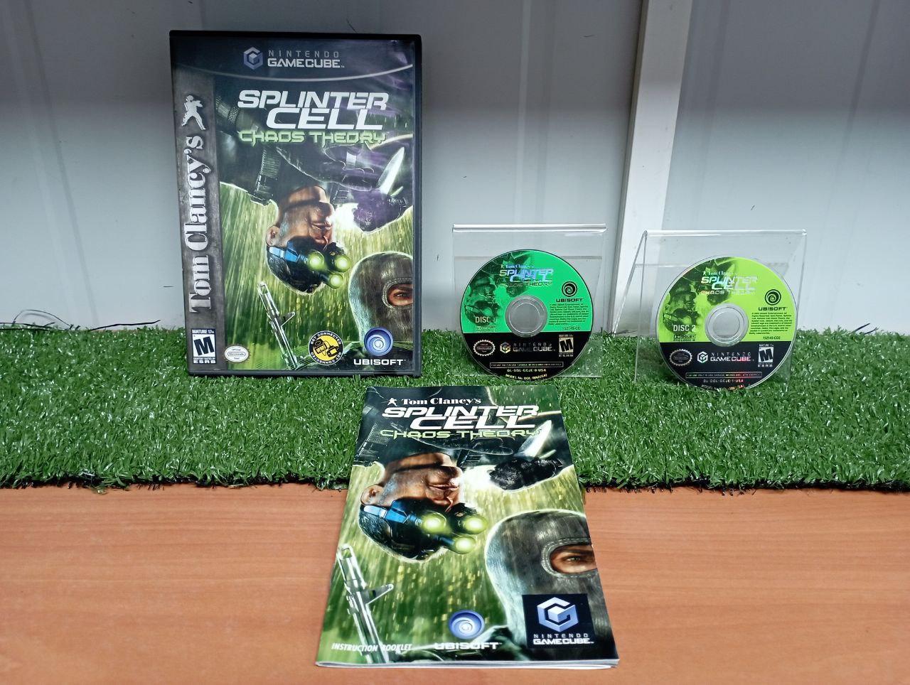 Splinter Cell Chaos Theory | Item, Box, and Manual | Gamecube