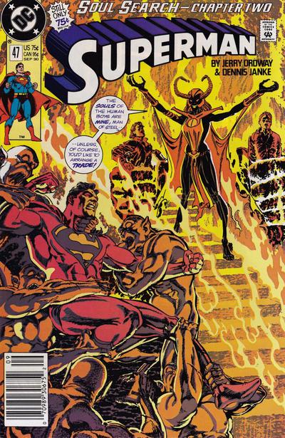 Superman [Newsstand] #47 (1990) Prices | Superman Series