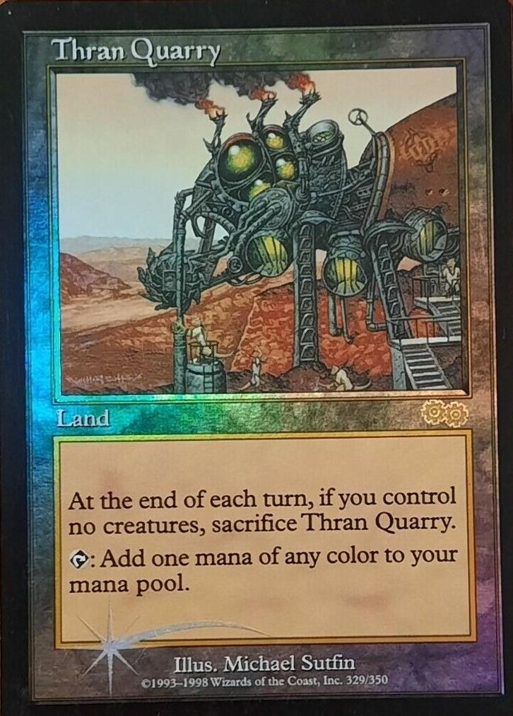 Thran Quarry [Foil] #329 Prices | Magic Urzas Saga | Magic Cards