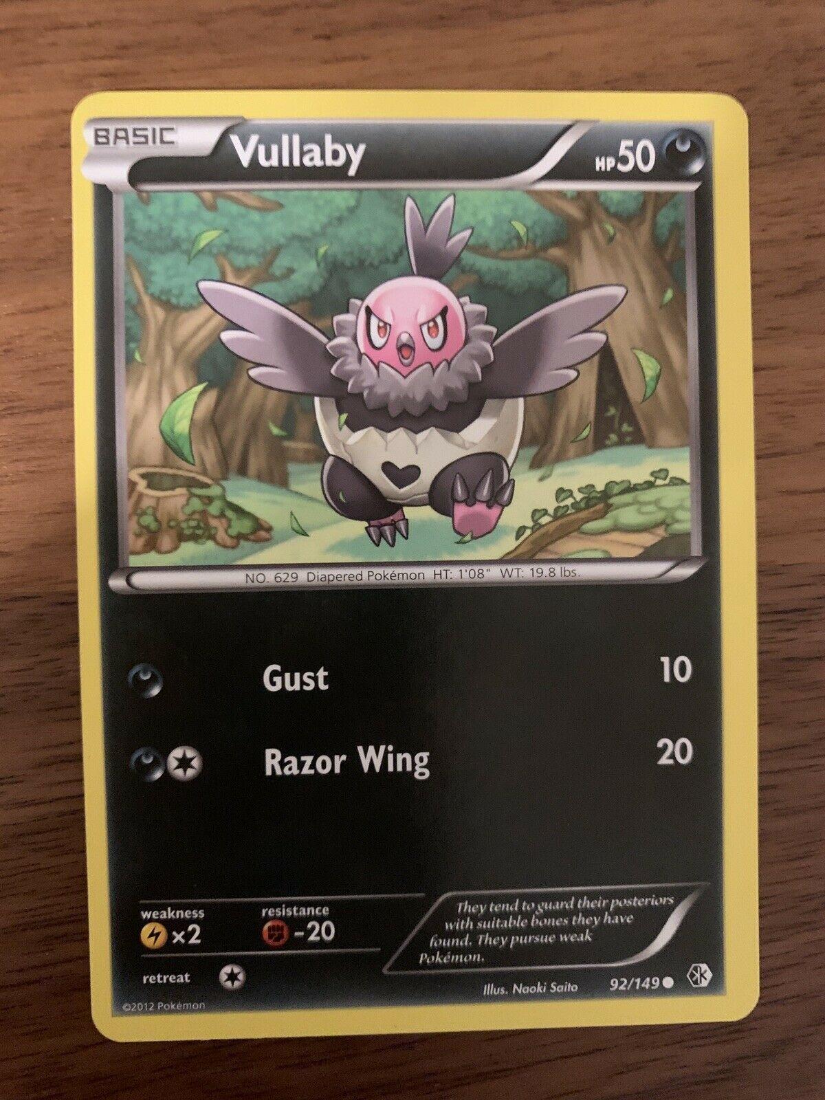 Vullaby #92 Prices | Pokemon Boundaries Crossed | Pokemon Cards