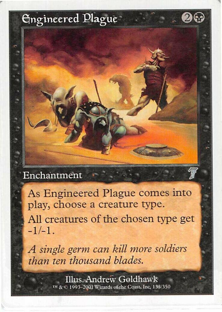 Engineered Plague Prices | Magic 7th Edition | Magic Cards