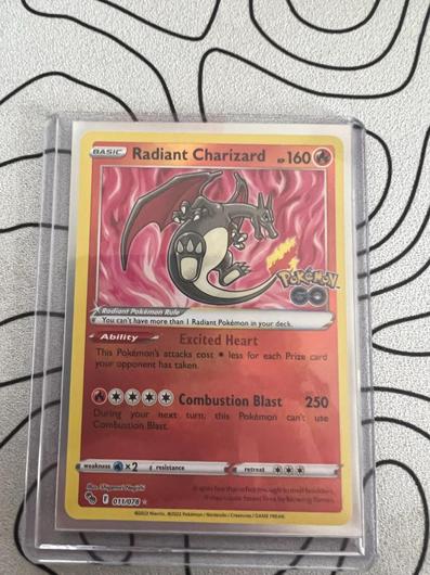 Radiant Charizard | Ungraded | Pokemon Go