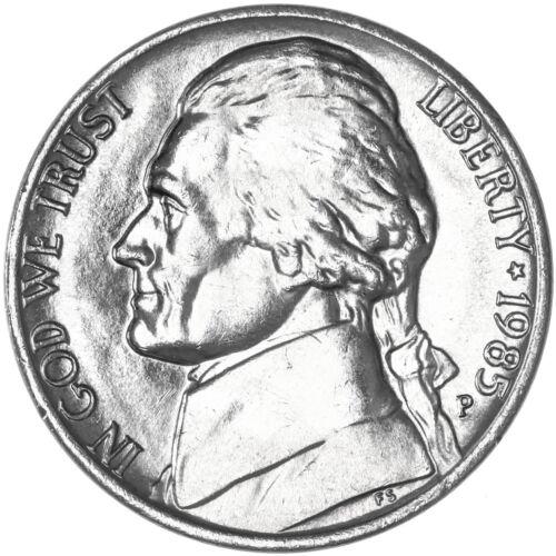 1985 P Jefferson Nickel Prices | Ungraded, NGC, PCGS Values