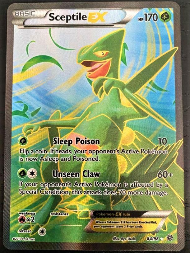 Sceptile EX #84 Prices | Pokemon Ancient Origins | Pokemon Cards