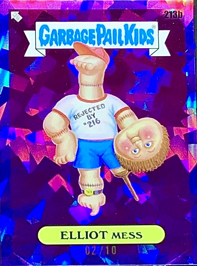 ELLIOT Mess [Purple] #213b Prices | Garbage Pail Kids 2023 Sapphire ...