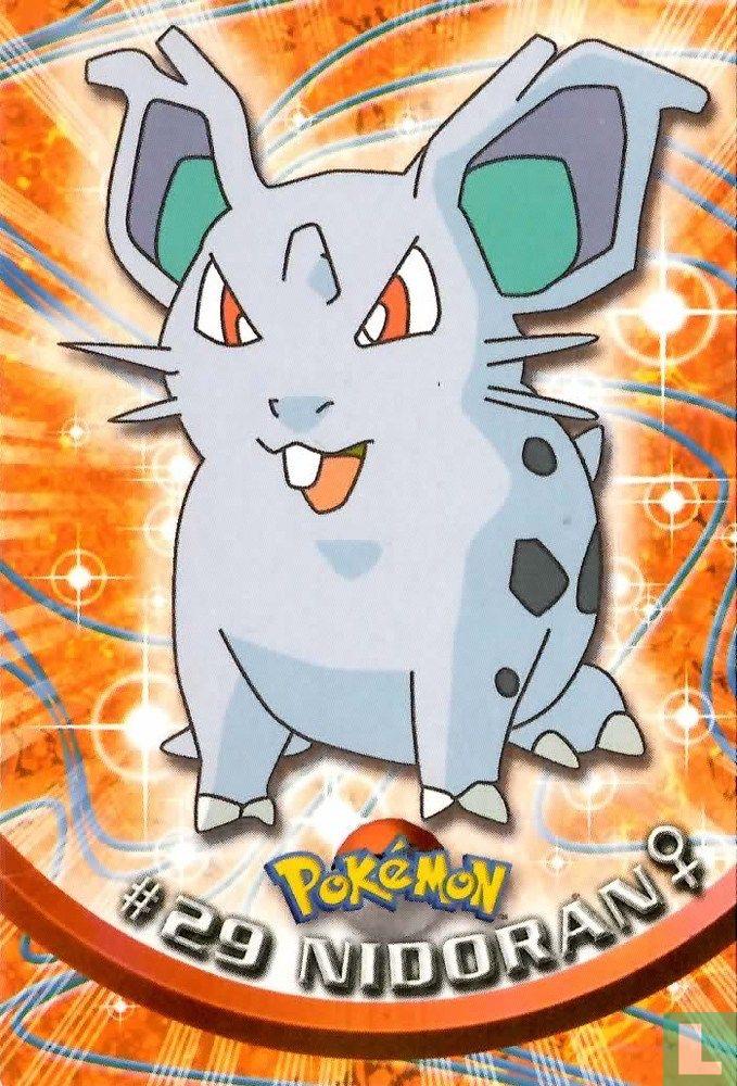 Nidoran #29 Prices | Pokemon 1999 Topps TV | Pokemon Cards