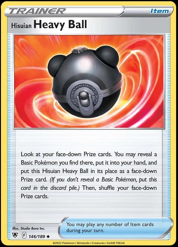 Hisuian Heavy Ball #146 Prices | Pokemon Astral Radiance | Pokemon Cards