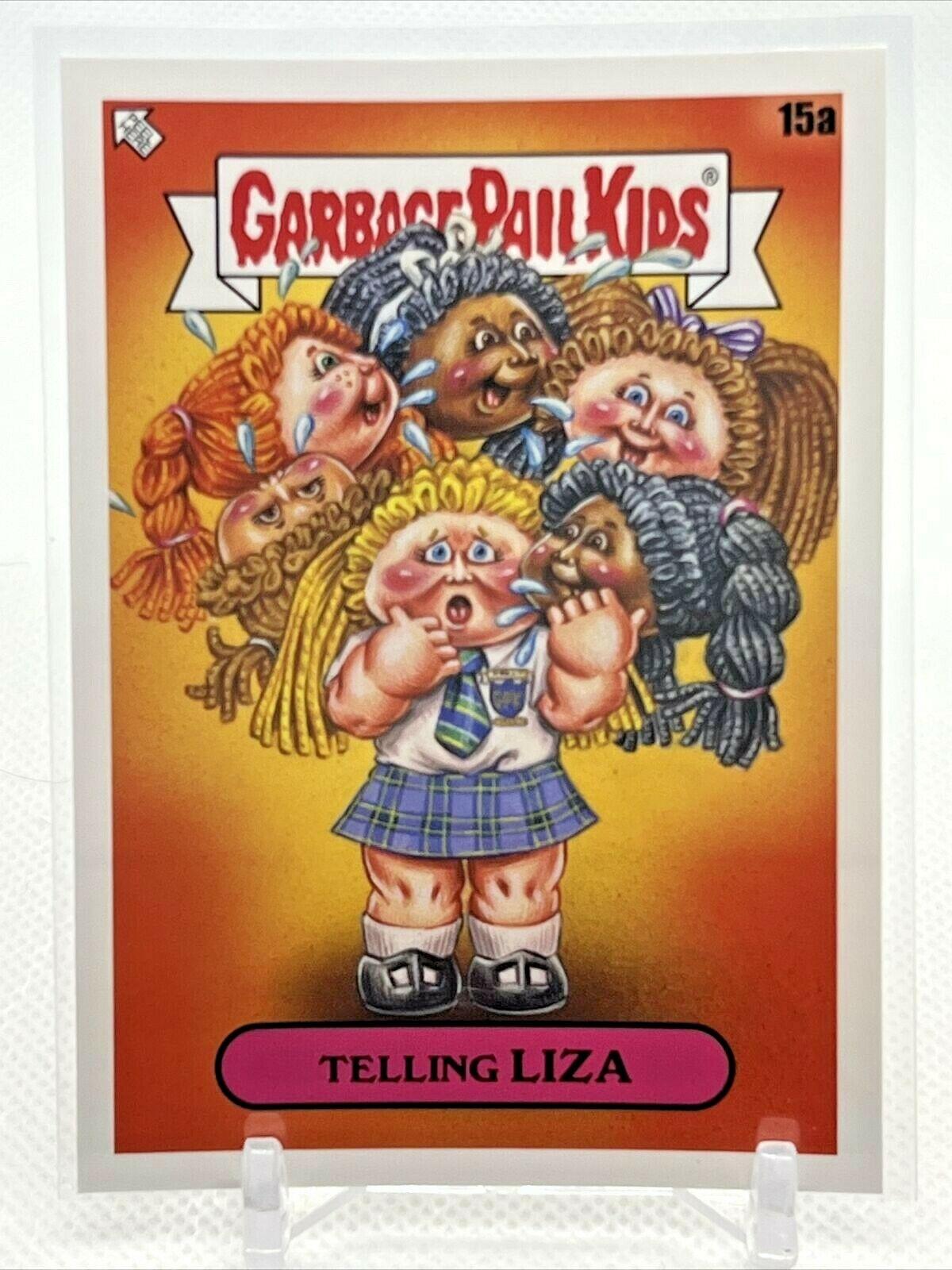 Telling LIZA #15a Prices | Garbage Pail Kids Late To School | Garbage ...