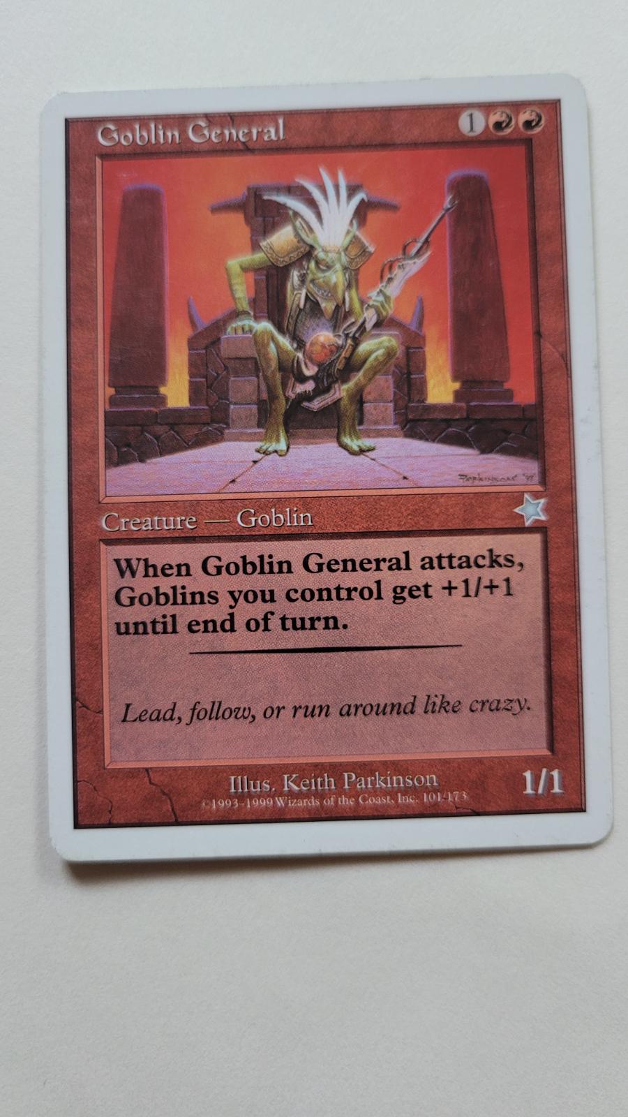 Goblin General | Ungraded | Magic Starter 1999
