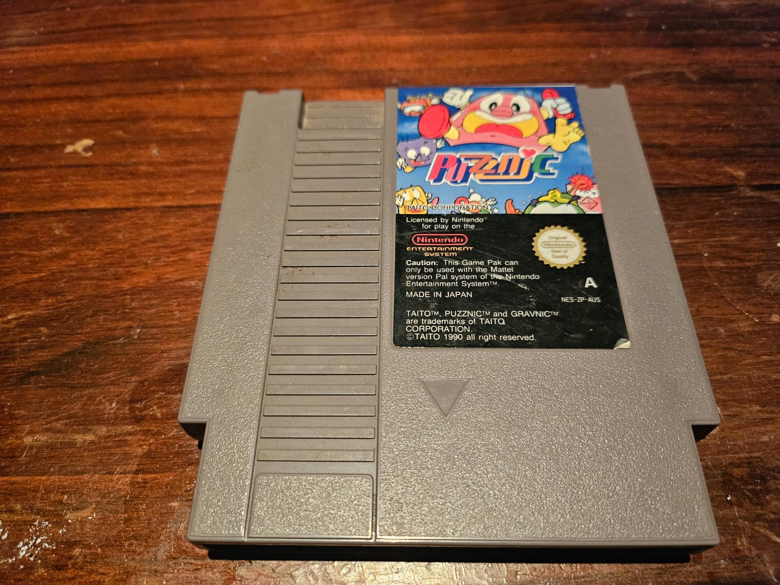 Puzznic | Item only | PAL NES