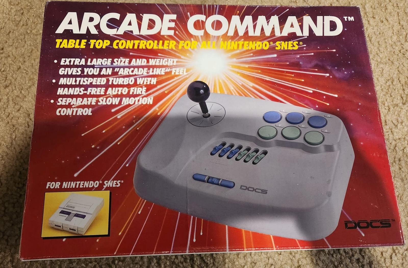 DOCS Arcade Command Table Top Controller Prices Super Nintendo ...