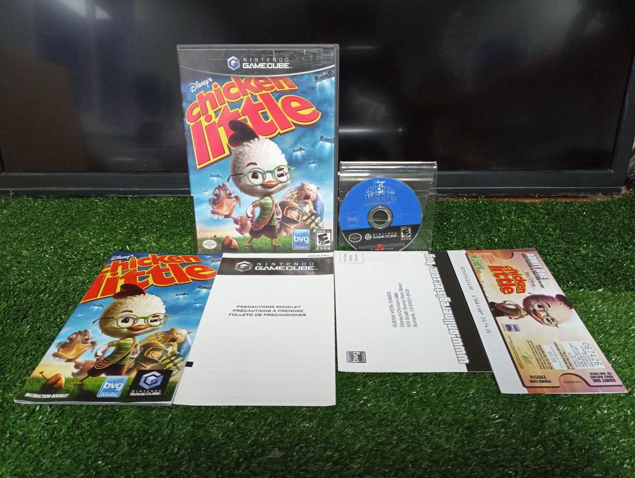 Chicken Little | Item, Box, and Manual | Gamecube
