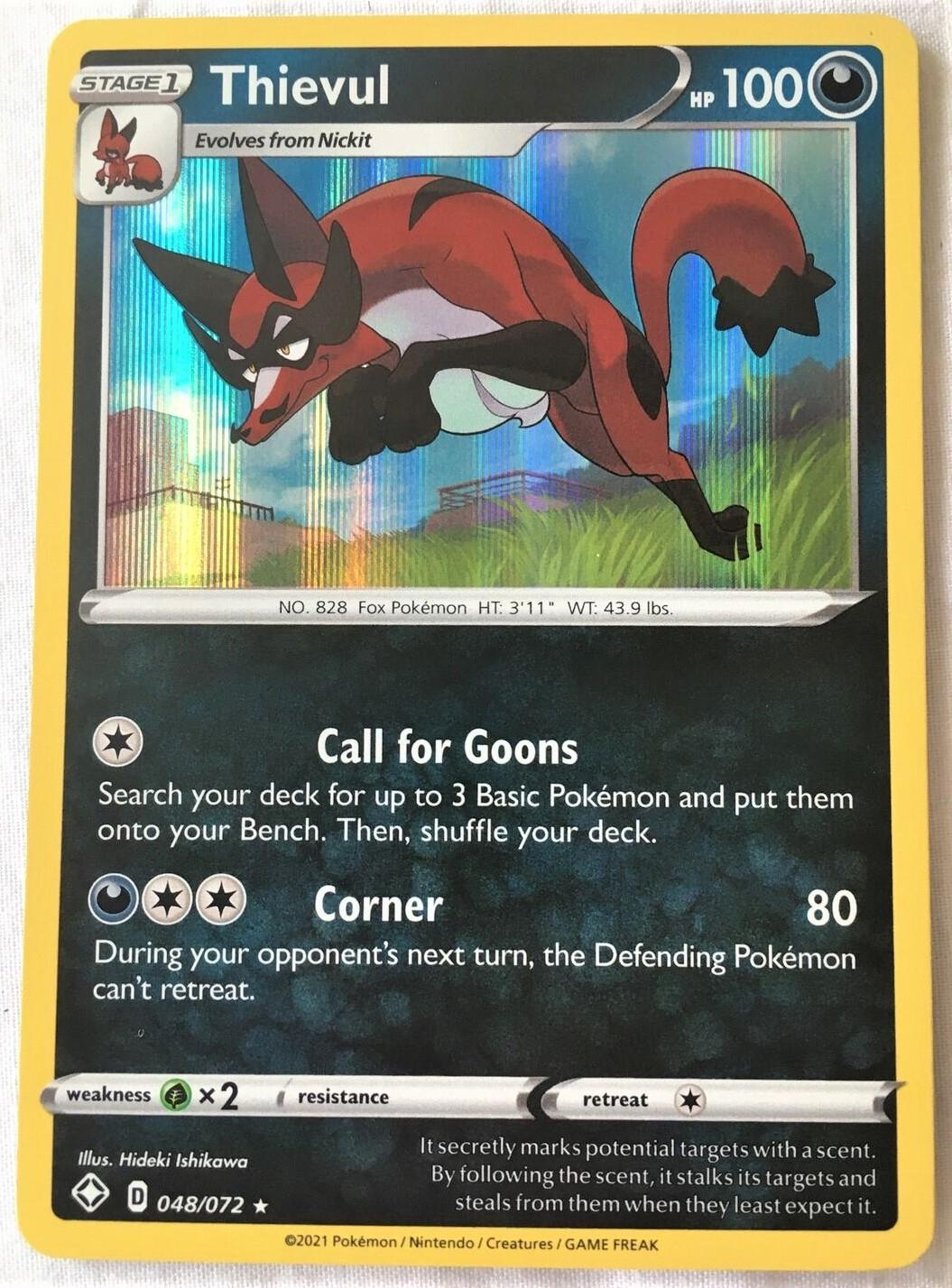 Thievul #48 Prices | Pokemon Shining Fates | Pokemon Cards