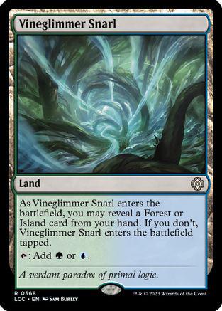 Vineglimmer Snarl #368 Prices | Magic Lost Caverns of Ixalan Commander ...