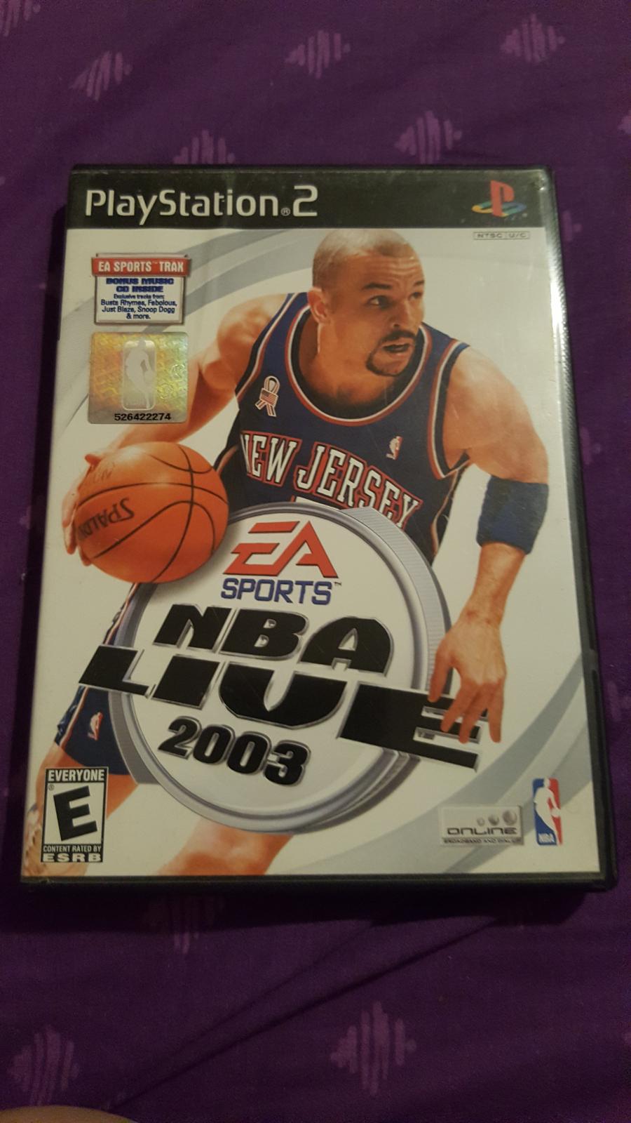 NBA Live 2003 | Item, Box, and Manual | Playstation 2