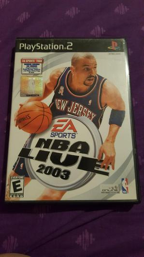 NBA Live 2003 | Item, Box, and Manual | Playstation 2