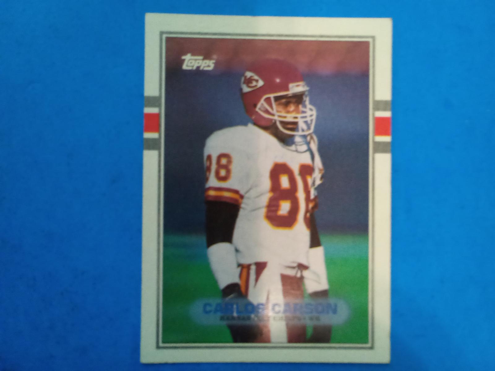 Carlos Carson | Ungraded | 1989 Topps