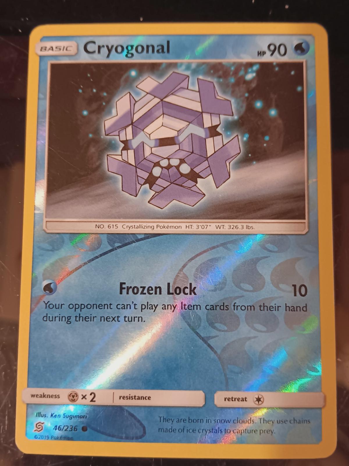 Cryogonal | Ungraded | Pokemon Unified Minds