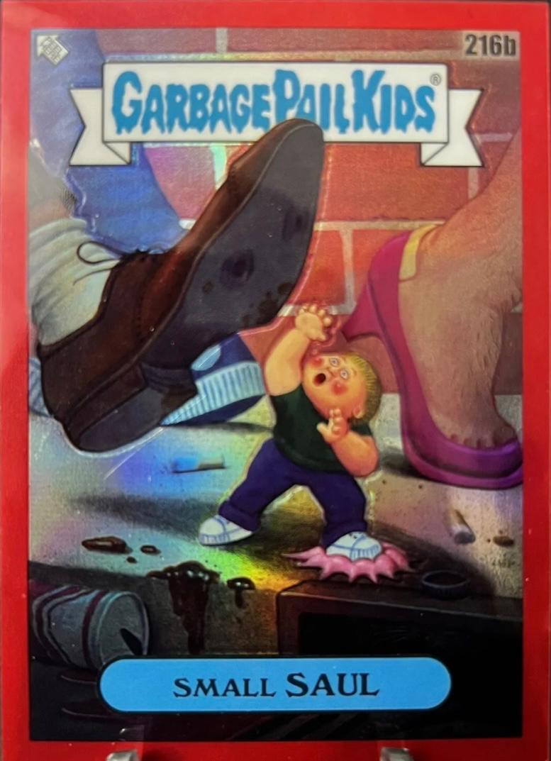 Small SAUL [Red] #216b Prices | 2023 Garbage Pail Kids Chrome | GPK Cards
