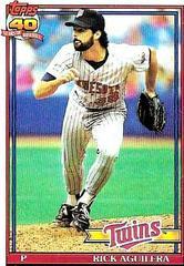 Rick Aguilera | Ungraded | 1991 Topps