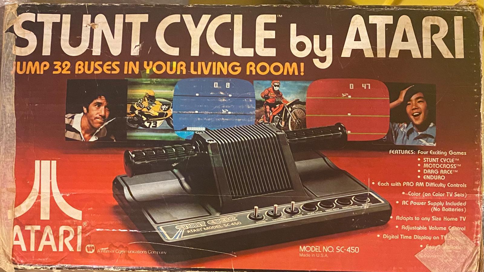 Stunt Cycle by Atari Prices Atari ST | Compare Loose, CIB & New Prices