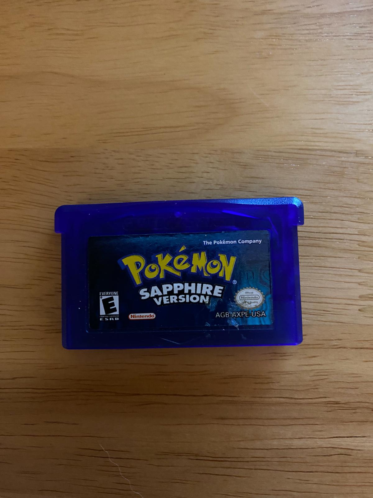 Pokemon Sapphire | Item only | GameBoy Advance