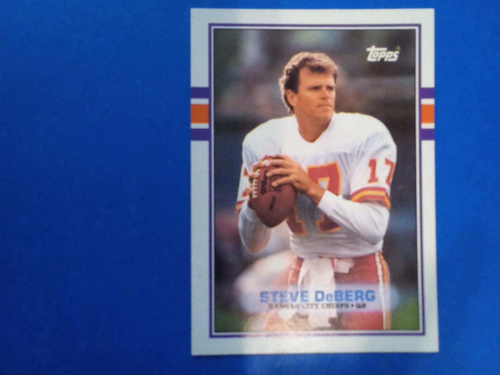 Steve DeBerg | Ungraded | 1989 Topps