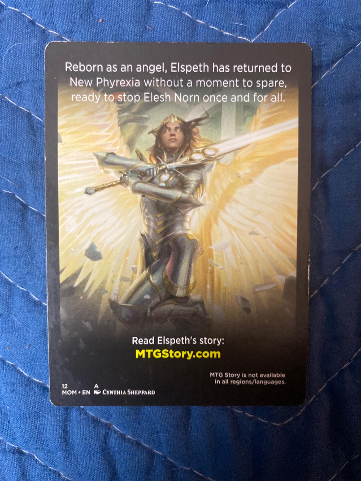 Elspeth Tirel [Story] Prices | Magic March of the Machine | Magic Cards