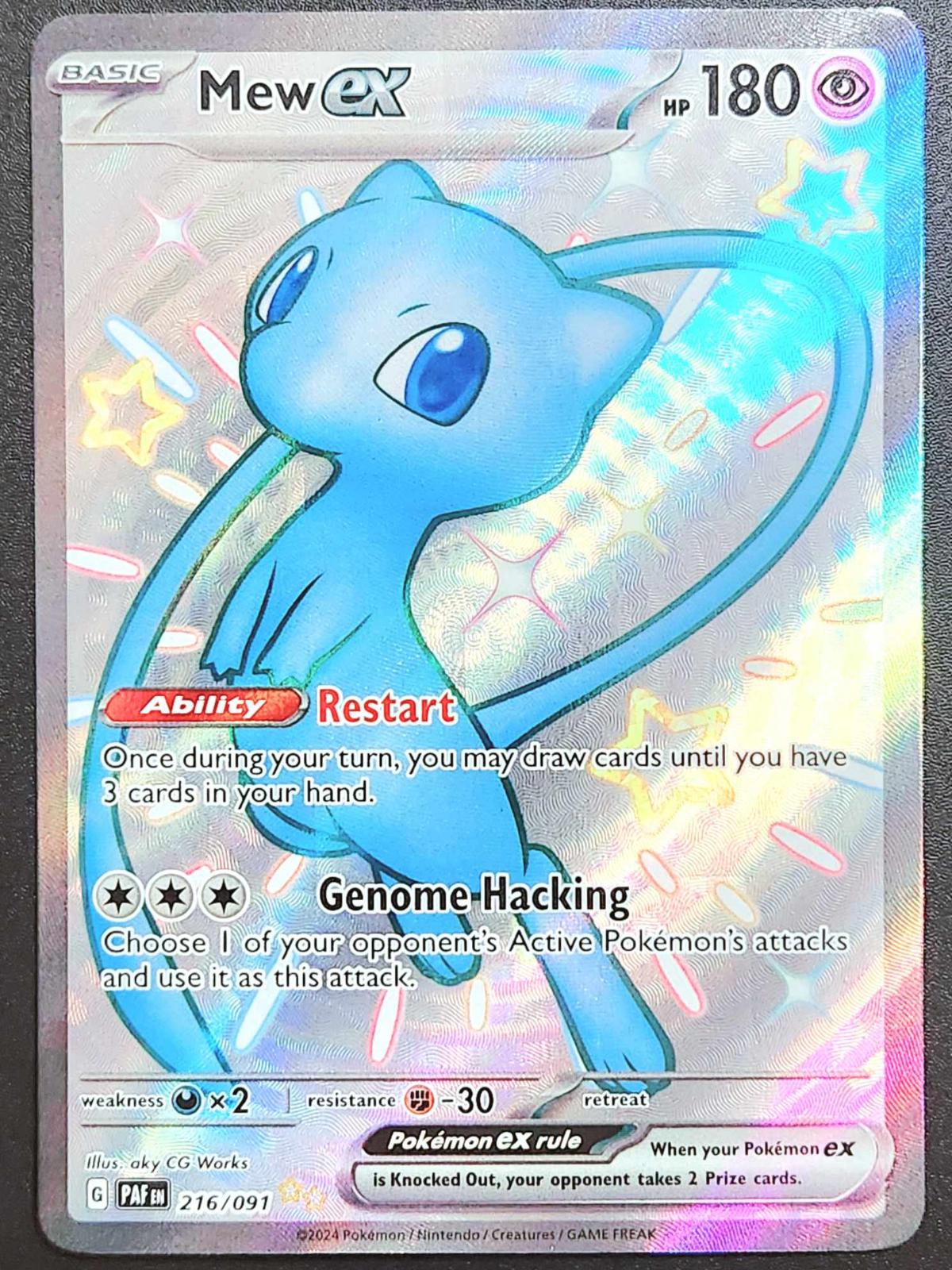 Mew ex | Ungraded | Pokemon Paldean Fates