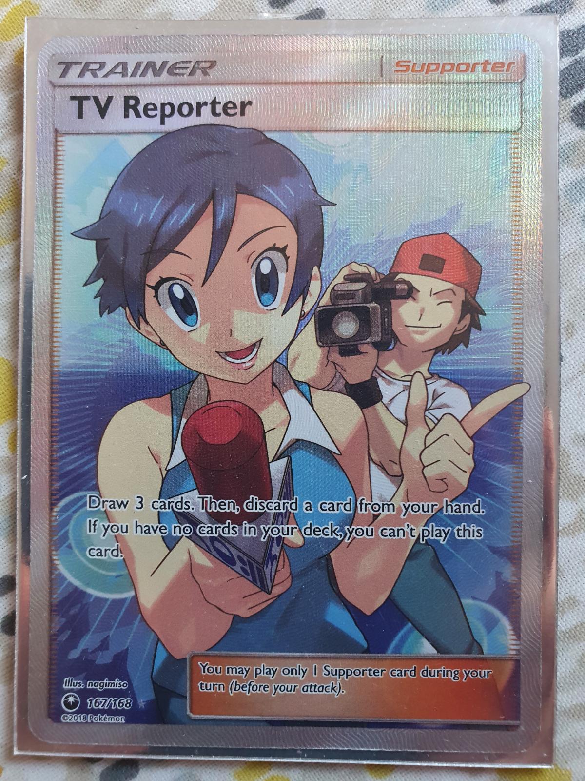 TV Reporter | Ungraded | Pokemon Celestial Storm