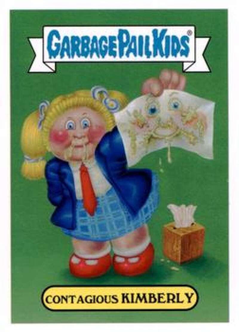 Contagious KIMBERLY #7a Prices | Garbage Pail Kids American As Apple ...