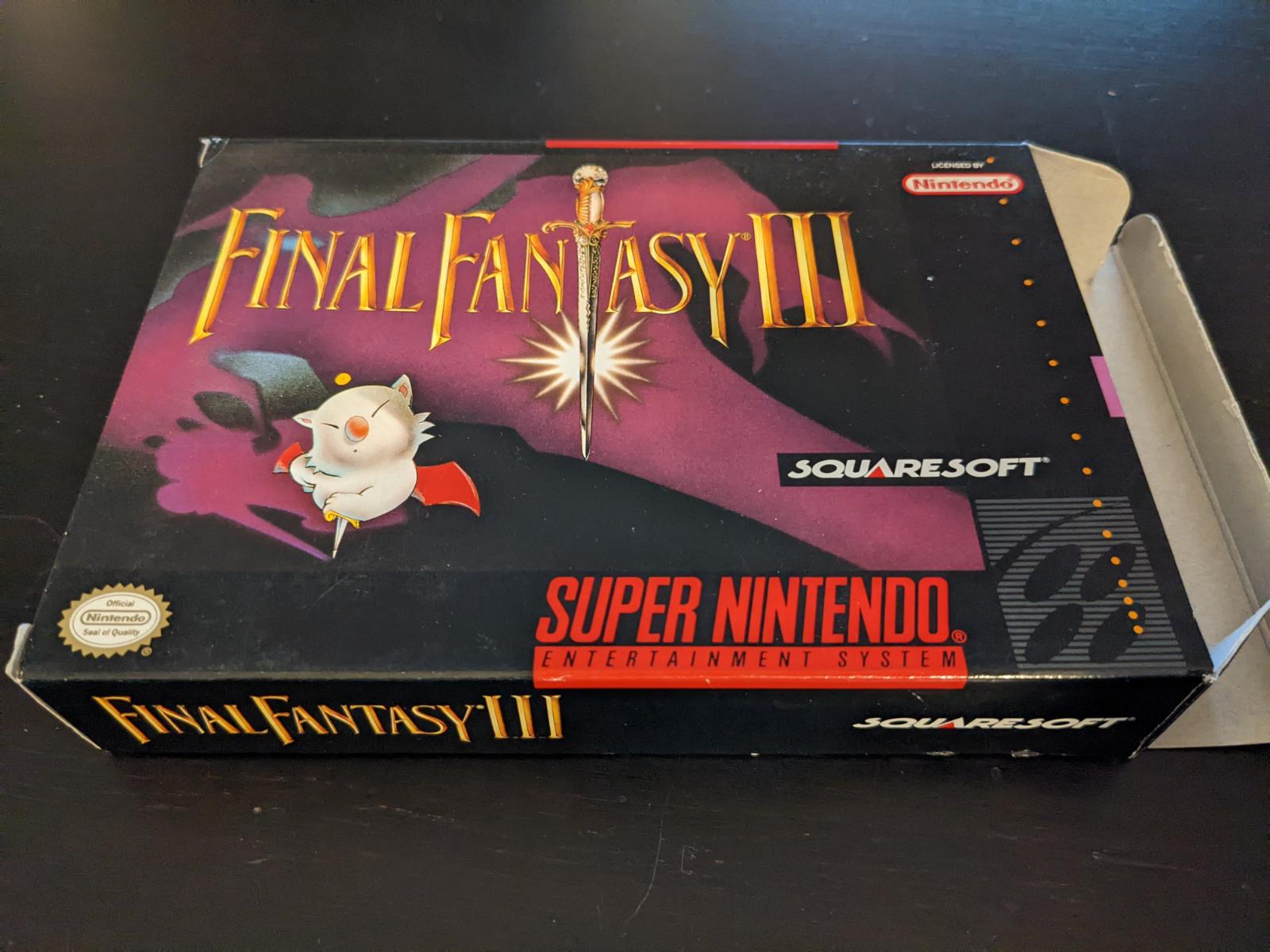 Final Fantasy III | Item, Box, and Manual | Super Nintendo