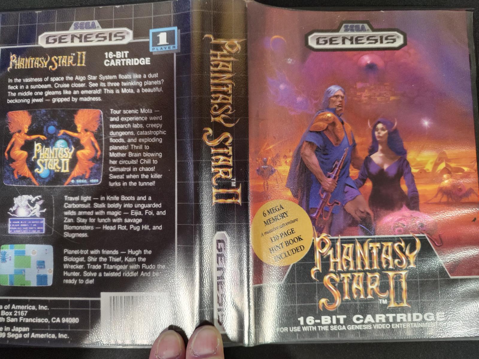Phantasy Star II | Item, Box, and Manual | Sega Genesis