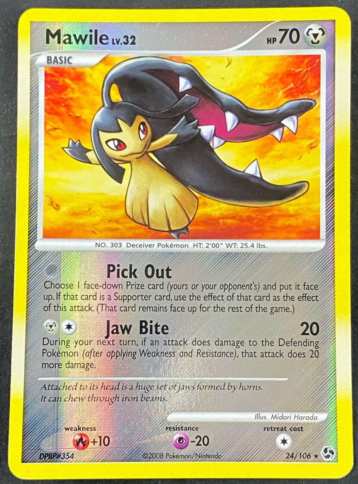 Mawile [Reverse Holo] #24 Prices | Pokemon Great Encounters | Pokemon Cards
