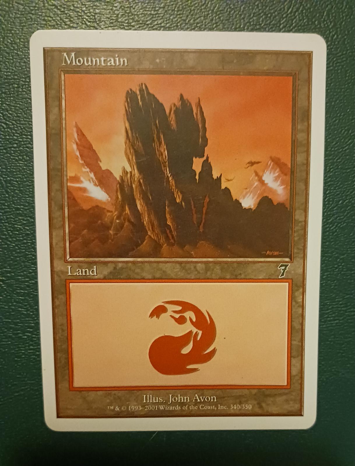 Mountain #340 Prices | Magic 7th Edition | Magic Cards