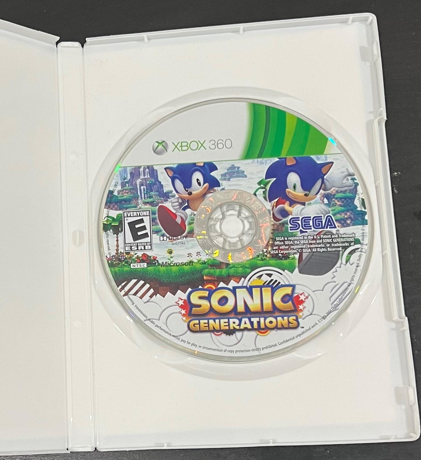 Sonic Generations | Item and Box only | Xbox 360