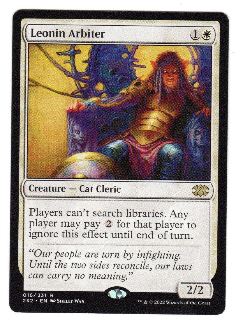 Leonin Arbiter #16 Prices | Magic Double Masters 2022 | Magic Cards