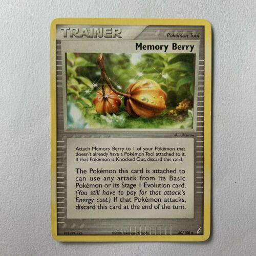 Memory Berry #80 Prices | Pokemon Crystal Guardians | Pokemon Cards