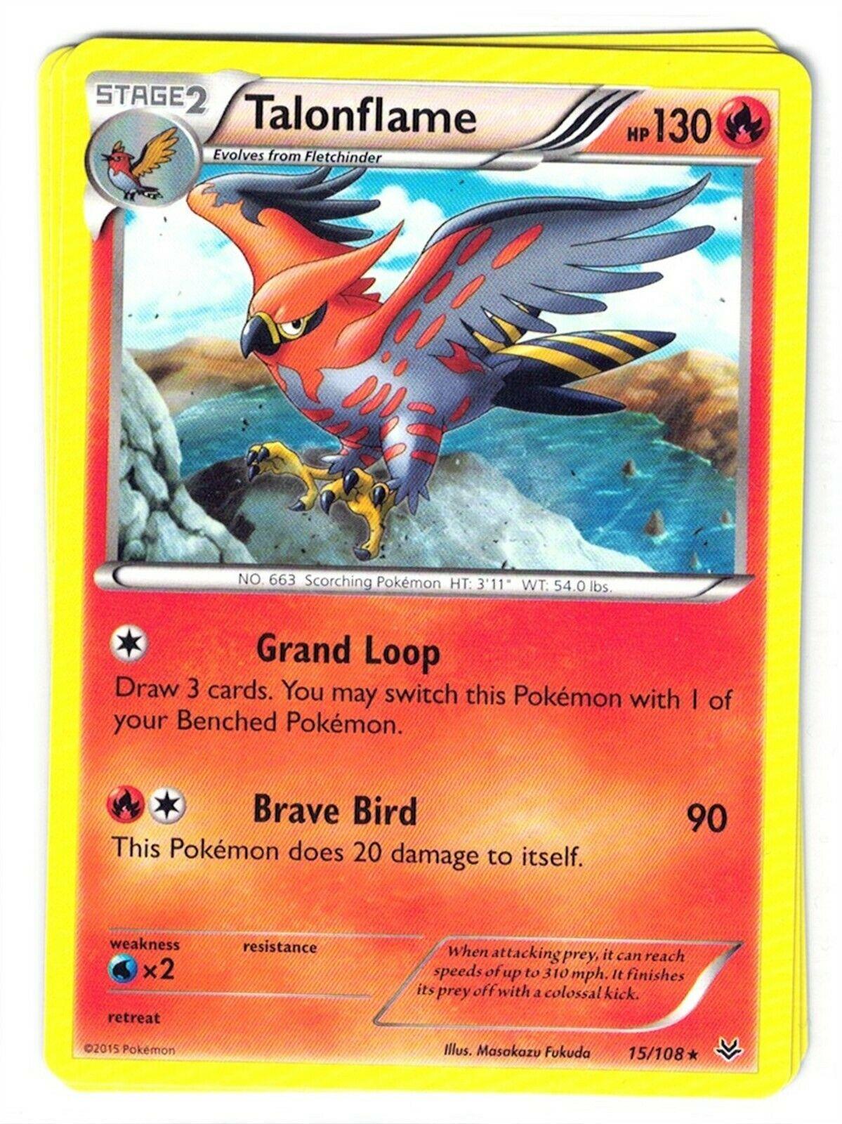 Talonflame #15 Prices | Pokemon Roaring Skies | Pokemon Cards